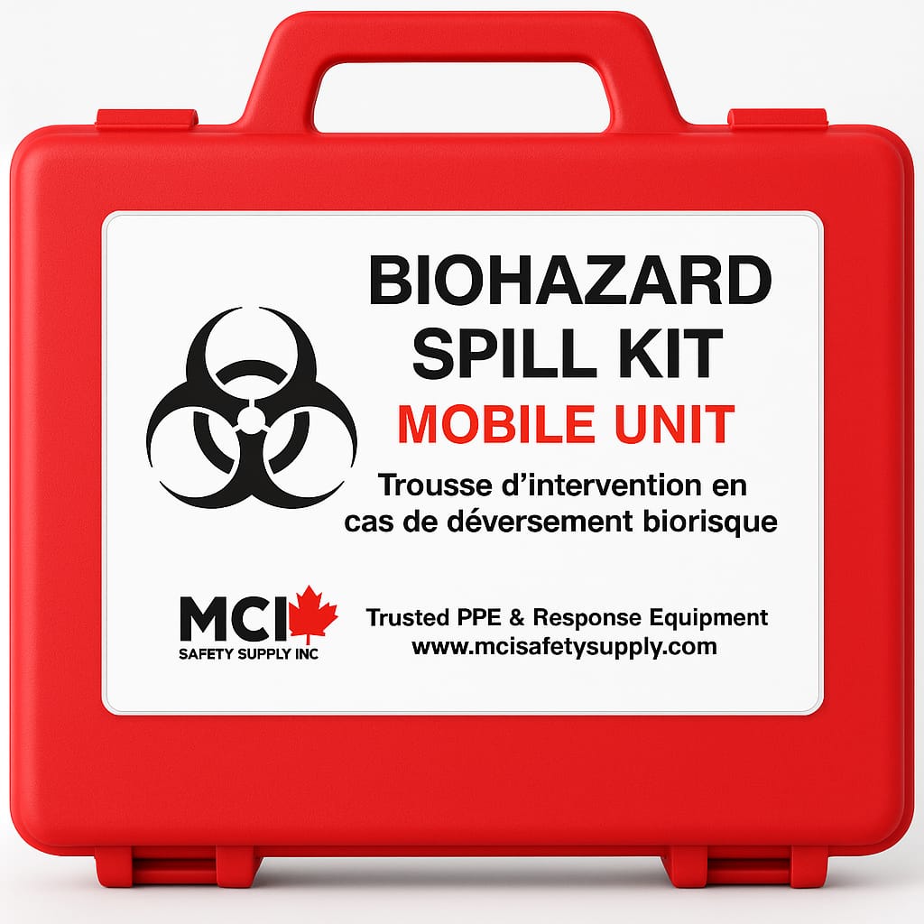 Mobile BIOHAZARD SPILL Kit – MCI Safety Supply Inc