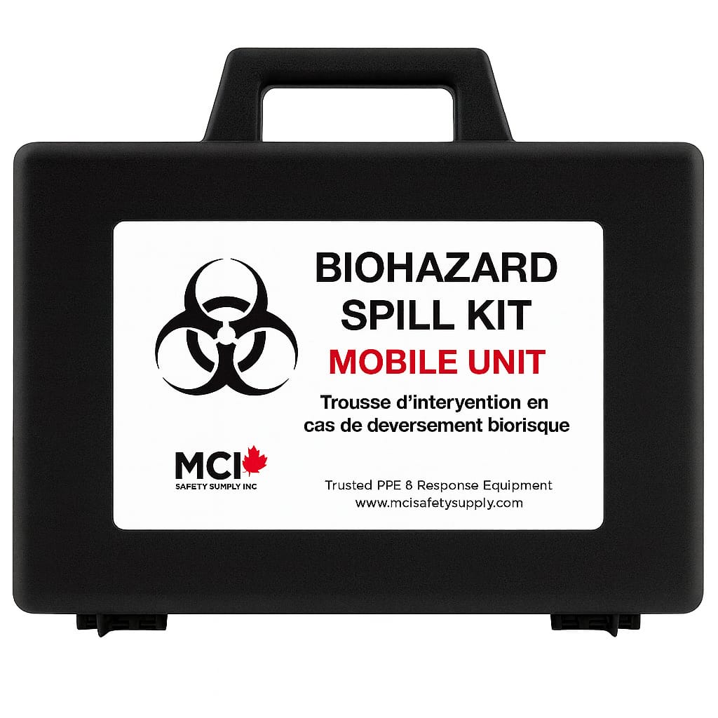 Mobile BIOHAZARD SPILL Kit – MCI Safety Supply Inc