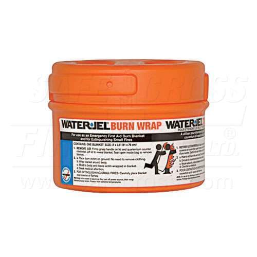 Water-Jel® Burn Wrap / Extinguisher – Wall Mounted – MCI Safety Supply Inc